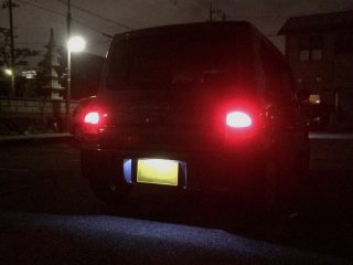 ラパンSS（HE21S）リアナンバー灯 バルブ交換とLED化 | Modeling-Works